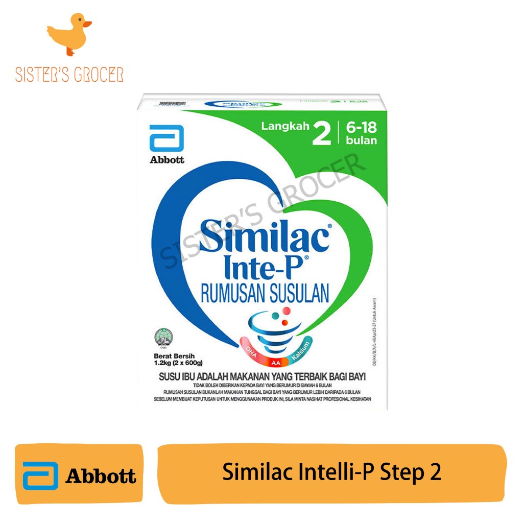 Similac Intelli-P Step 2 600g/1.2kg | Shopee Malaysia