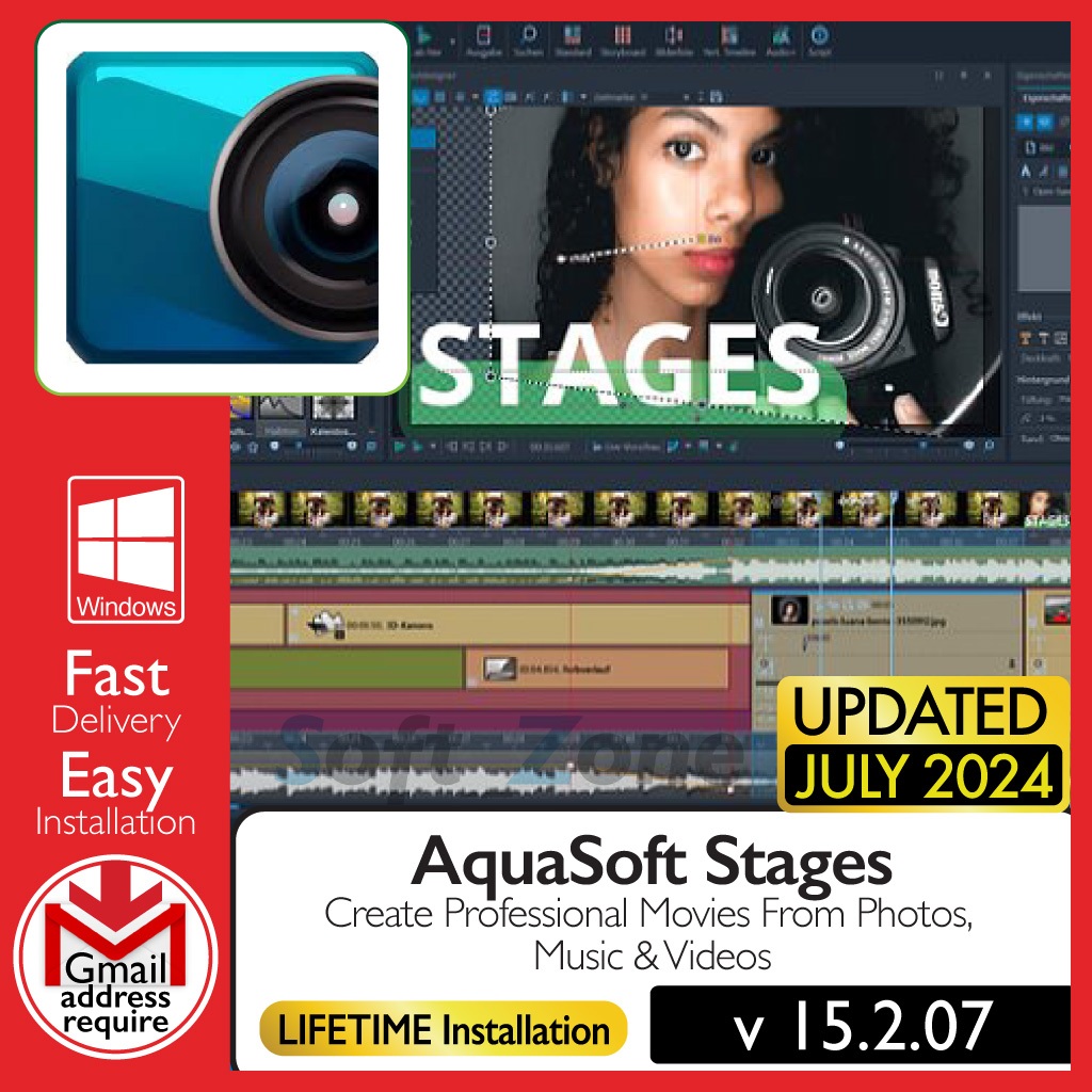 AquaSoft Stages 15.2.07 - Create Professional Movies from Photos, Music & Videos [WINDOWS x64 ...
