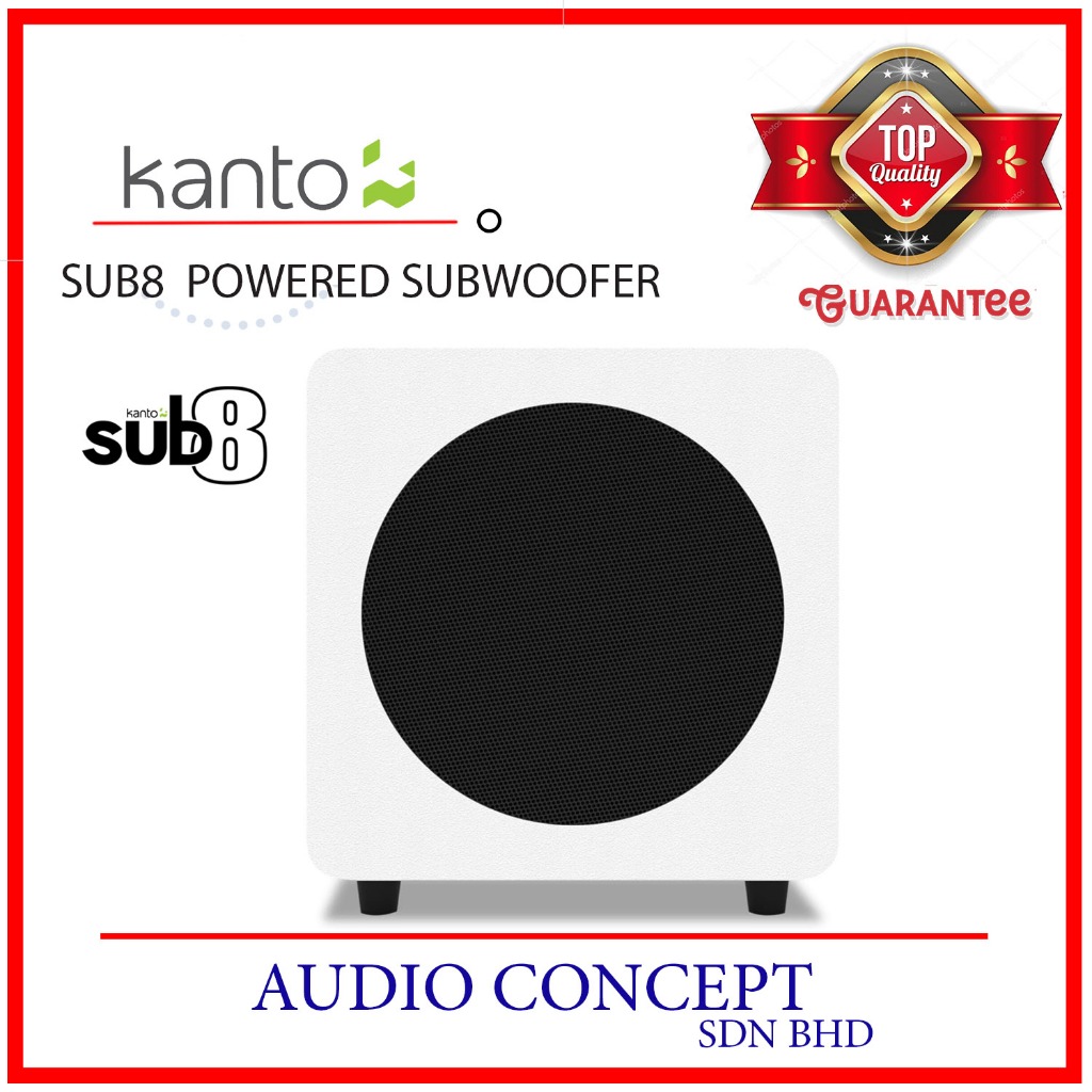 Kanto Sub 8 Sealed Powered Subwoofer | Shopee Malaysia