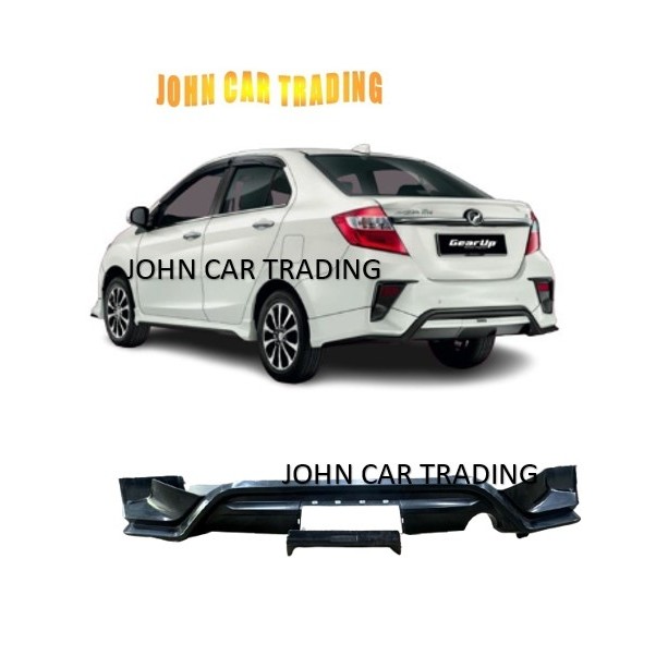 Ready Stock Perodua Bezza 2020 Gear Up PU Rear Skirt BodyKit Bezza ...