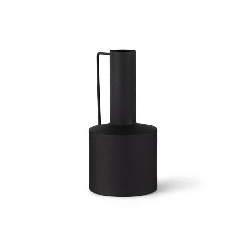 SSF PREMIUM Black Metal Vase 30cm Pasu Besi Hitam | Shopee Malaysia