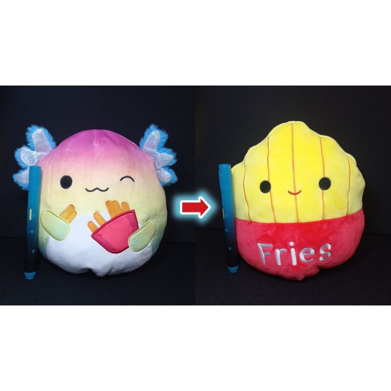 NEW Original Squishmallows FLIP-A-MALLOWS AIKA & FLOYD the AXOLOTL ...