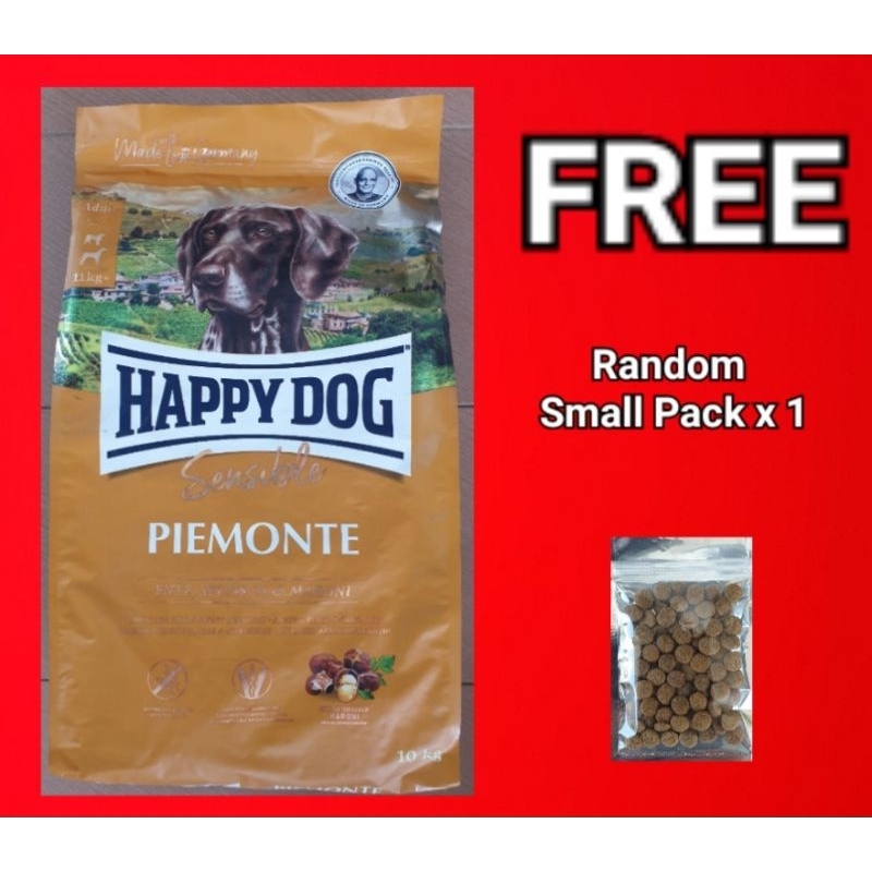 DHL / Exp:2025 Oct / 10kg Happy Dog Sensible Piemonte Duck , Sea Fish ...