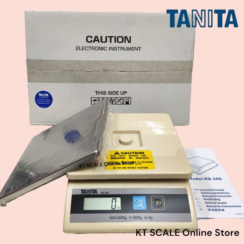 TANITA KD200 DIGITAL WEIGHING SCALE 5KG 2KG 1KG | Shopee Malaysia