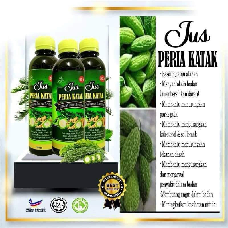 Jus peria katak asli 250ml | Shopee Malaysia
