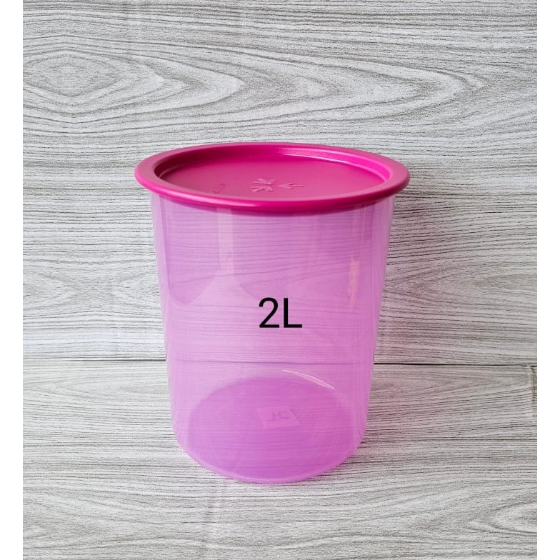 Tupperware One Touch Topper / Canister - 600ml/950ml/1.2L/1.25L/1.9L/2L/2.8L/3L/4L/4.3L | Shopee ...