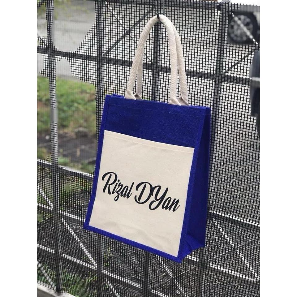 Tote Beg Gift Custom Name Jute Beg | Shopee Malaysia