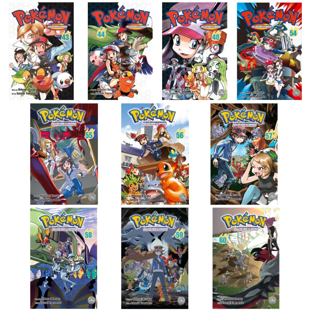 [Original] Pokémon Comics Manga: Adventures Vol 43 - 62 (Paperback ...