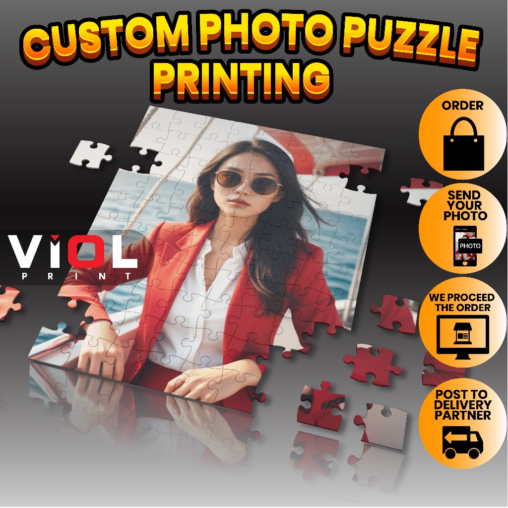 A4 Gift Puzzle Gambar | Custom Print Puzzle| Jigsaw Puzzle with photo ...