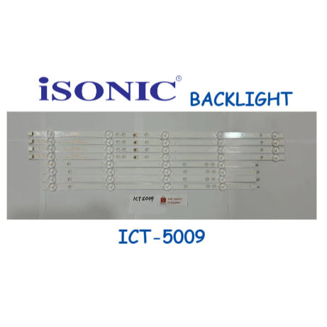 ISONIC LED TV ICT-5009 ICT5009 ICT 5009 Backlight Ready Stock in ...