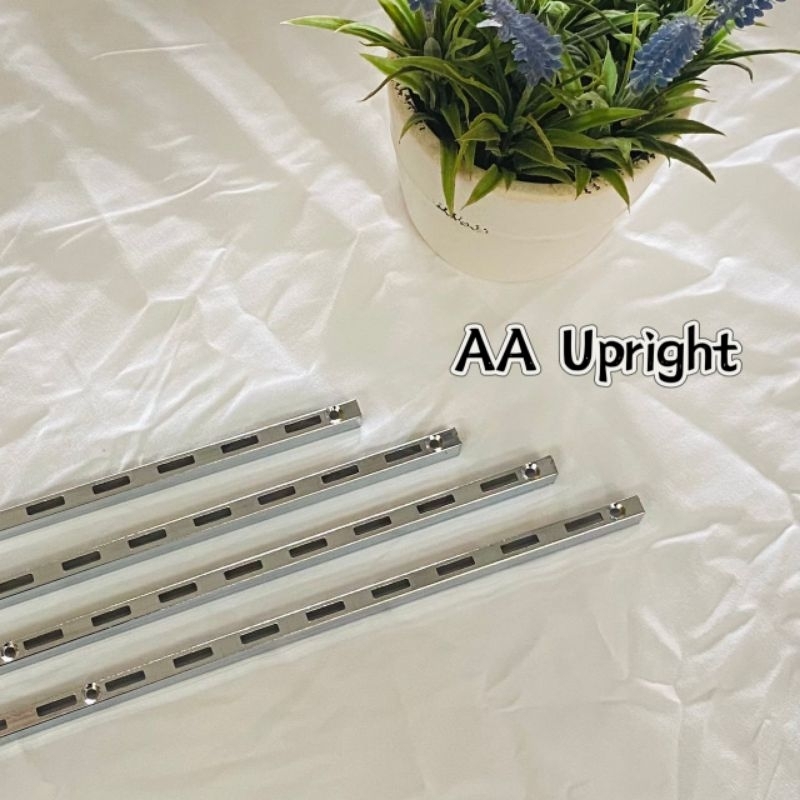 AA System Upright Railling Wall & Square Bar/Batang untuk rak | Shopee ...