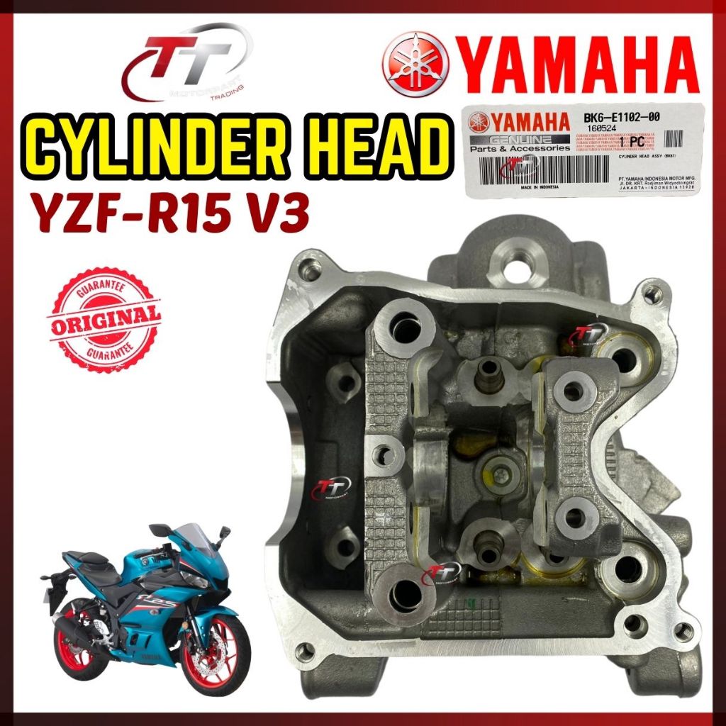 R15 V3 R155 VVA 2019 YZF155 YZF Cyliner Head Assy Block Engine Enjin ...