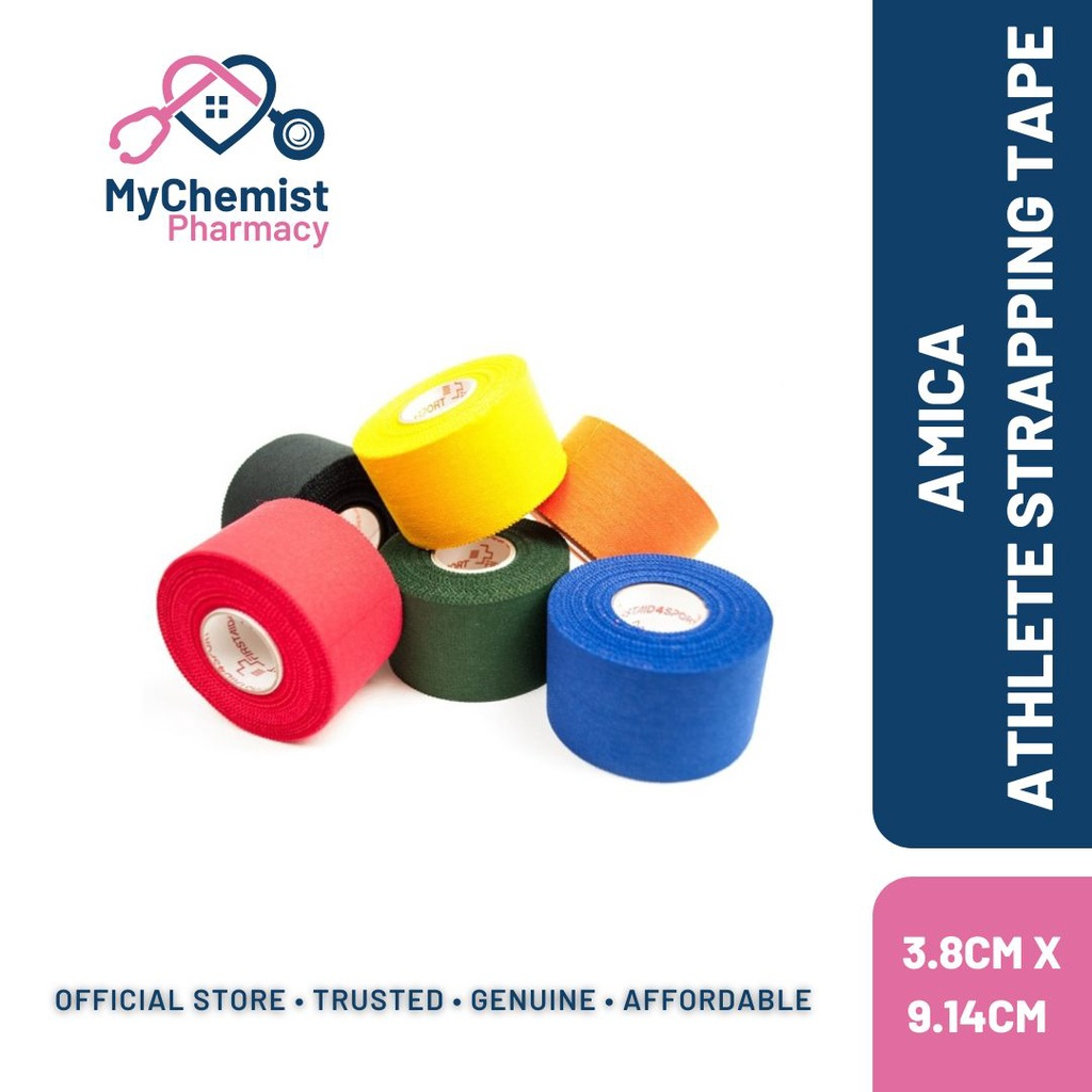 EMS Athlete Strapping Tape (3.8cm x 9.14cm) | Shopee Malaysia