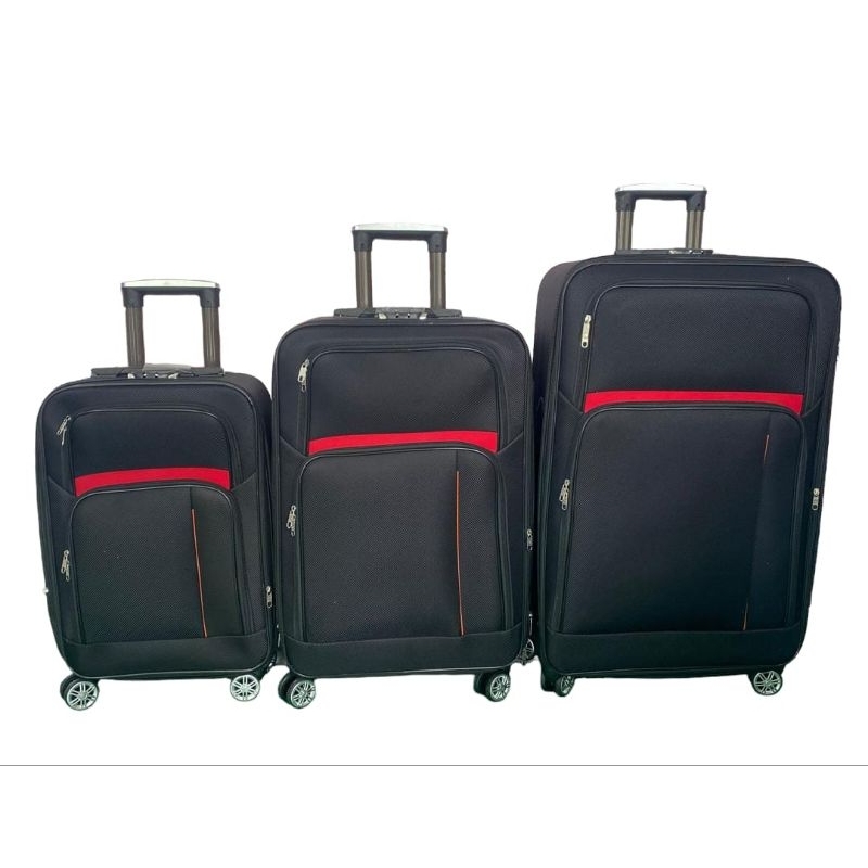 Cool, Life Luggage 3 Pack Set Set Spinner Softshell Glossary | Shopee ...