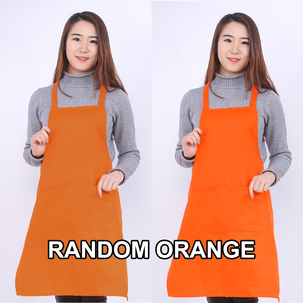 [FREE SIZE][Lamoda]CHICKY Hang Neck Apron Overall Apron Murah Apron ...