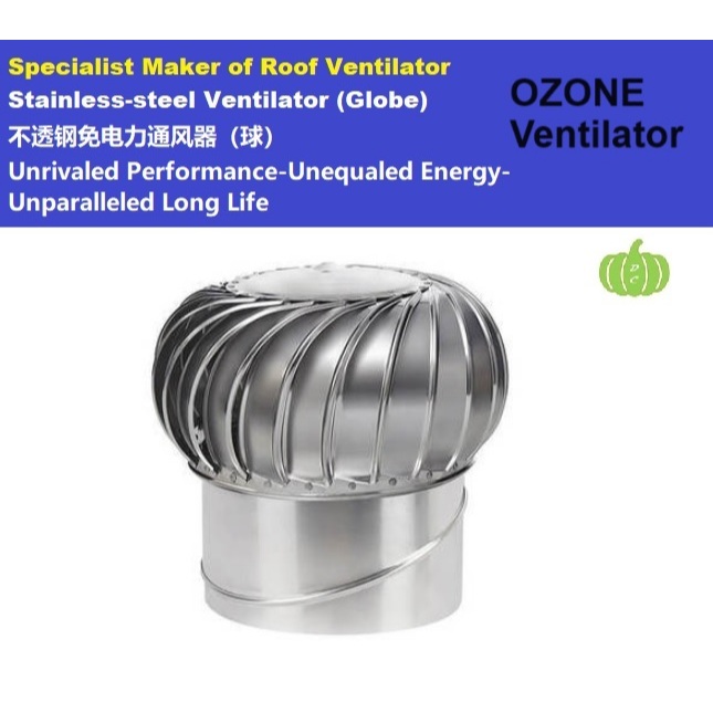 Forest Wind 14 Inch Aluminium Wind Roof Ventilator | Shopee Malaysia