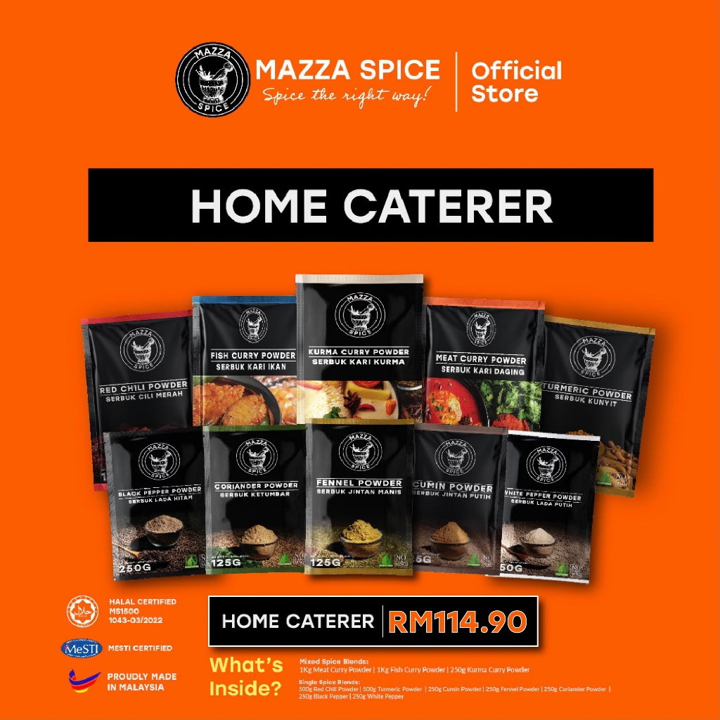 Mazza Spice Home Caterer Bundle | Shopee Malaysia