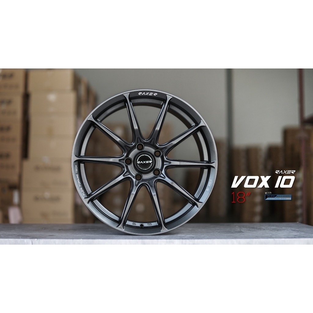RAXER WHEELS VOX10 18" LIMITED EDITION NEW RIM FLOW FORMING LIGHT ...
