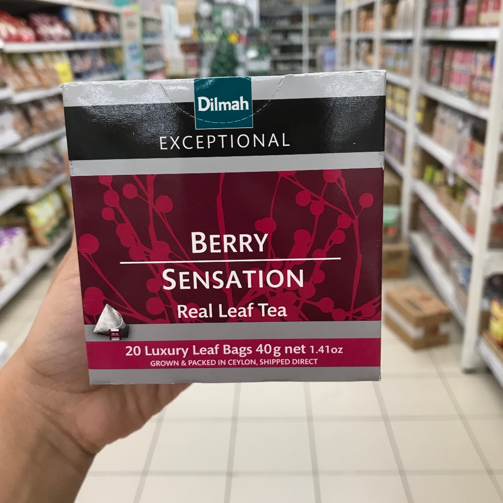 Dilmah Exceptional Berry Sensation Real Leaf Tea 20s | Shopee Malaysia