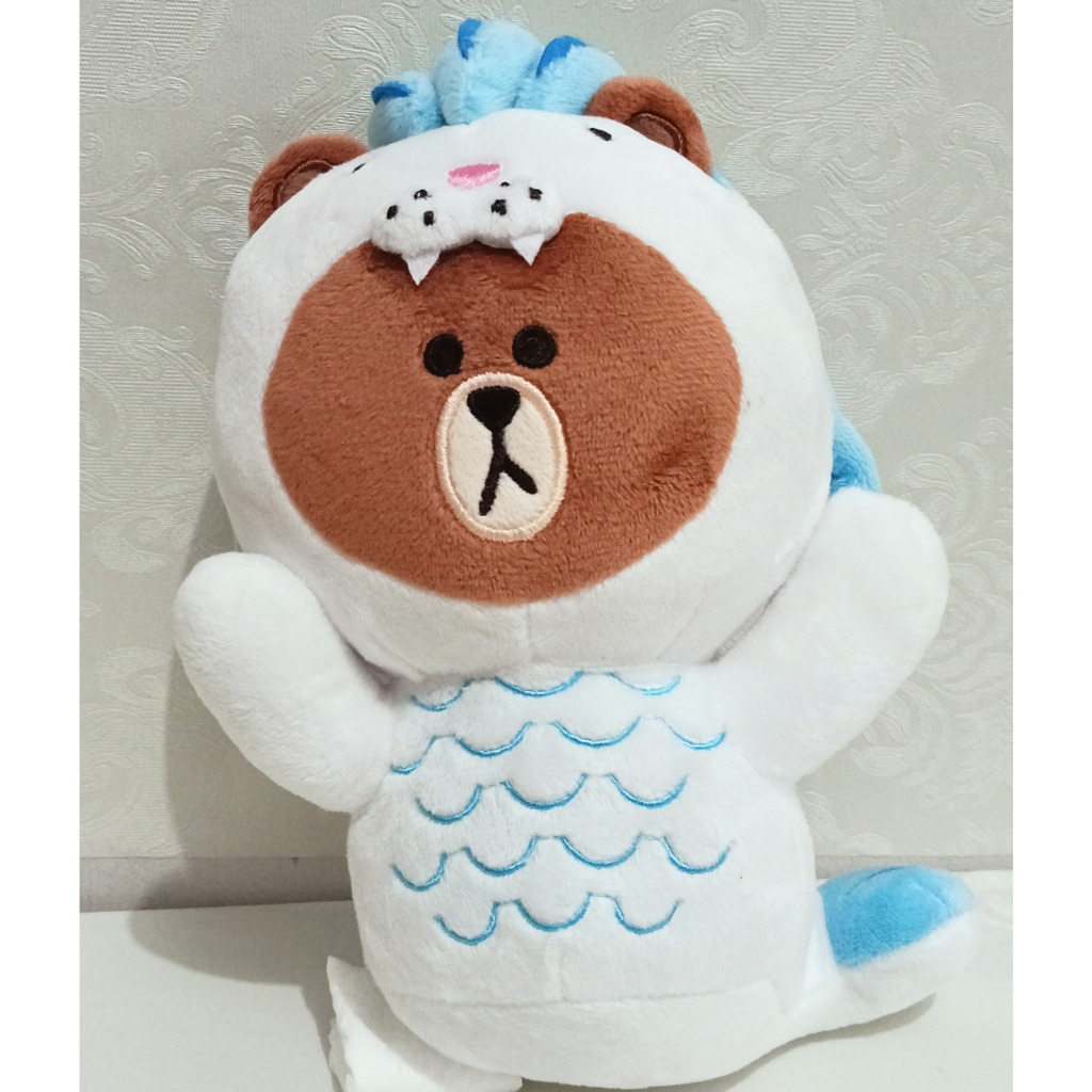 LINE FRIENDS BROWN MERLION SINGAPORE EDITION PLUSH TOYS SOFT TOYS ...