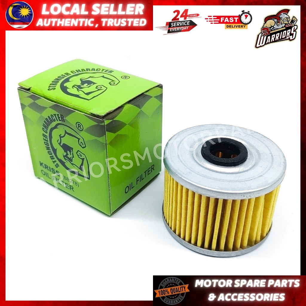 MODENAS KRISS110/KRISS 1/KRISS 2/KRISTAR/CT110 OIL FILTER ASSY ELEMENT ...