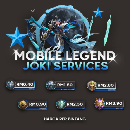 JOKI MOBILE LEGENDS CHEAPEST (MLBB) | Shopee Malaysia