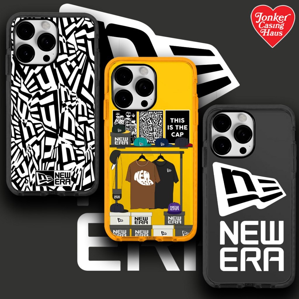 NEW "NEW ERA" DESIGNATED CASE Bumper Neon Case Casing IP 6 until 15 PRO ...