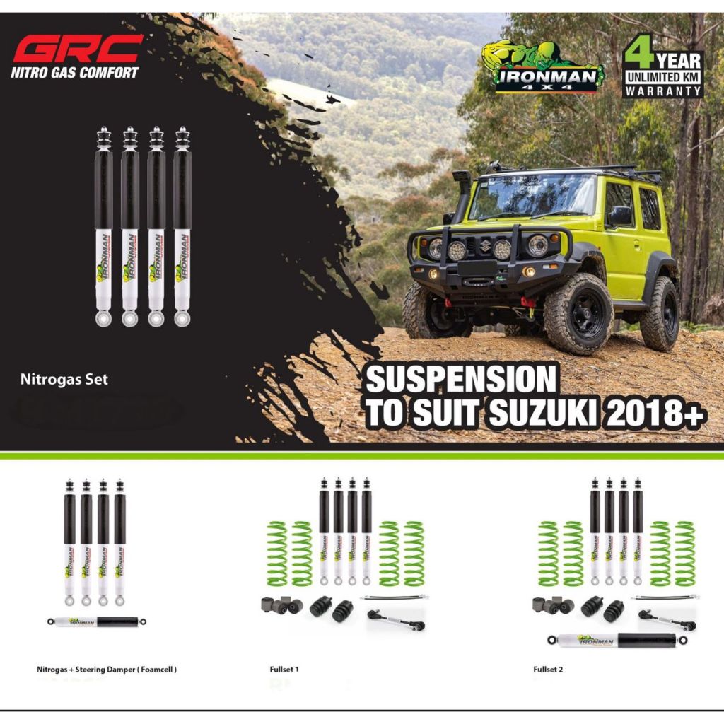 Ironman 4x4 Suspension For Suzuki Jimny 2018+ JB74 Lift 50mm | Shopee ...