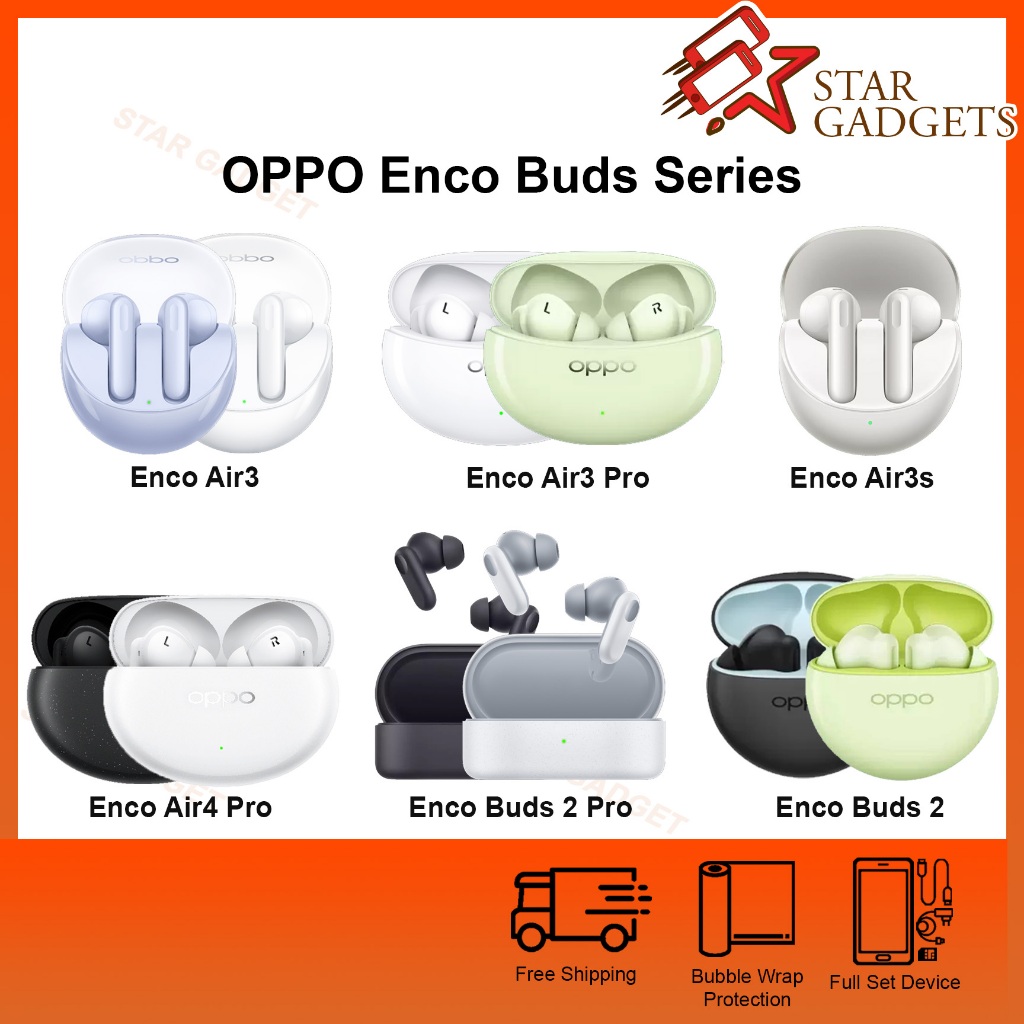 OPPO Enco Air4 Pro /Enco Air3 /Enco Air3 Pro /Enco Air3s /Enco Buds2 ...