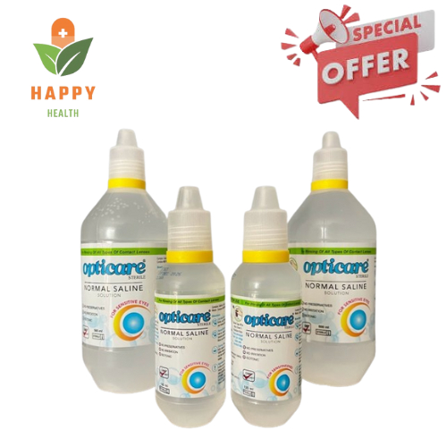 OPTICARE STERILE NORMAL SOLUTION (120ML / 500ML) | Shopee Malaysia