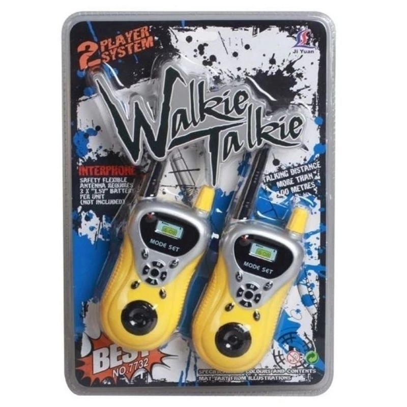 2Pcs Handheld Intercom Walkie Talkie Two-Way Radio For Kids Children ...