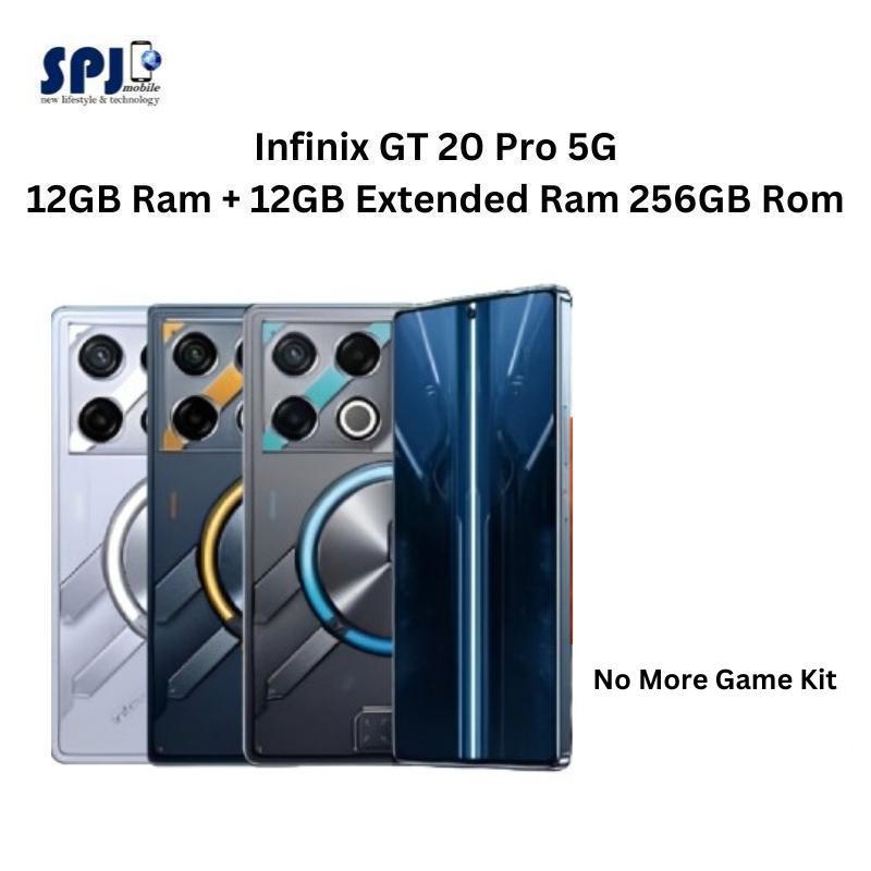Infinix GT 20 Pro 5G | 12GB Ram + 12GB Extended Ram 256GB Rom | Dimensity 8200 Ultimate 5G ...