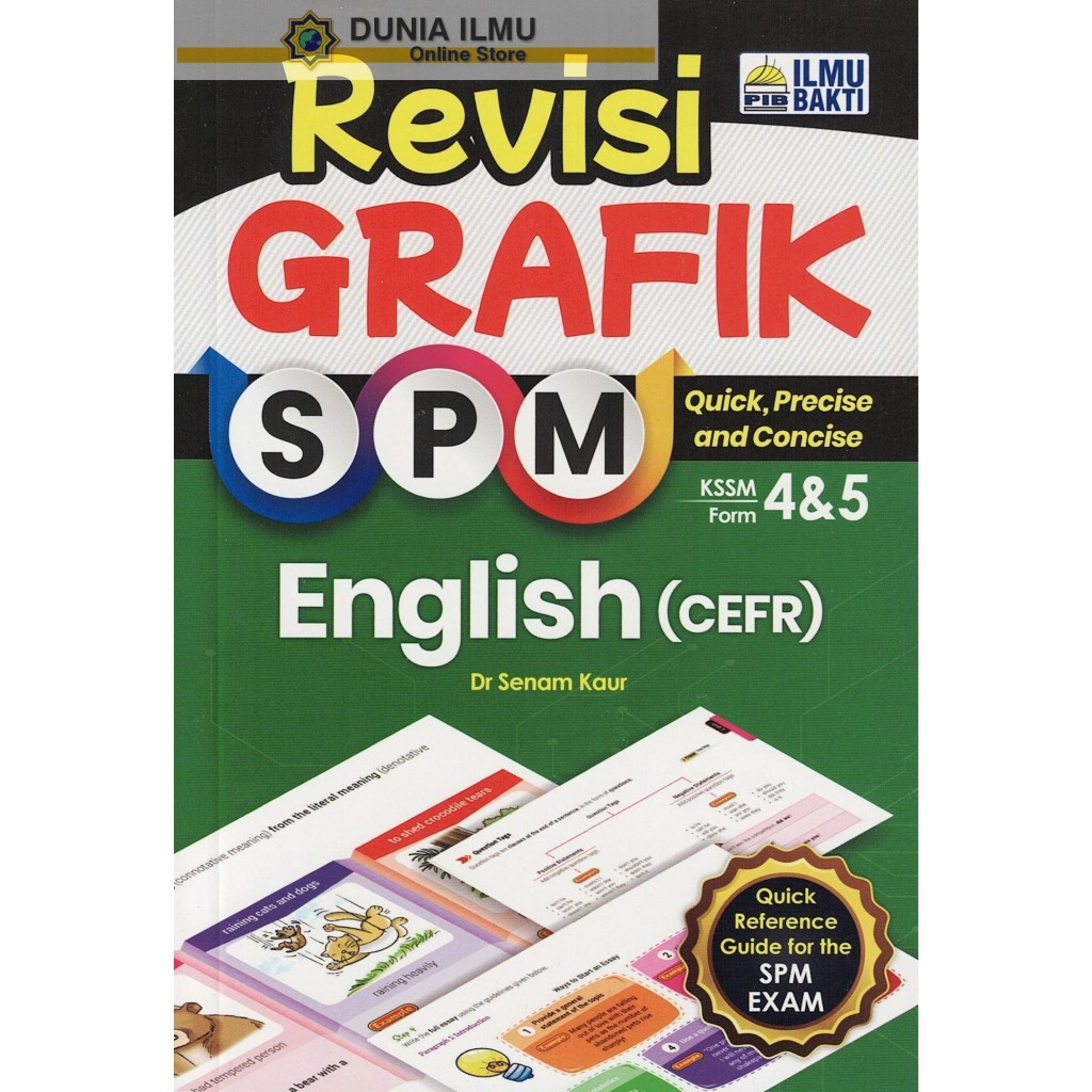 BUKU RUJUKAN : REVISI GRAFIK SPM ENGLISH ( CEFR ) TINGKATAN 4&5 ...