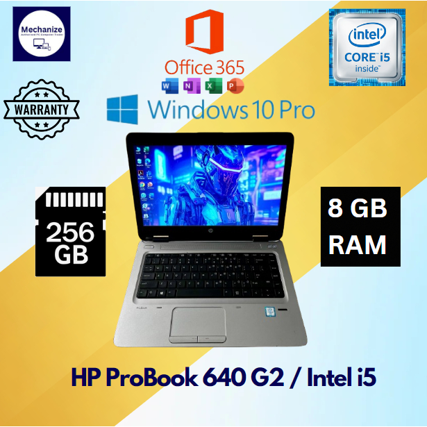 HP ProBook 640 G2 / 256GB SSD / 8GB RAM / Intel i5 6GEN | Shopee Malaysia