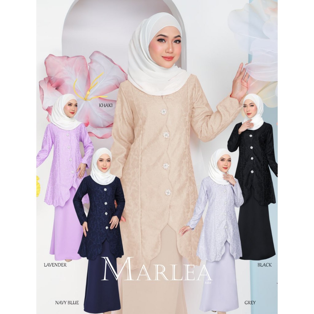 CHICCHOC MARLEA BAJU KURUNG MODEN LACE COMPOSITE WITH LINING MERMAID ...