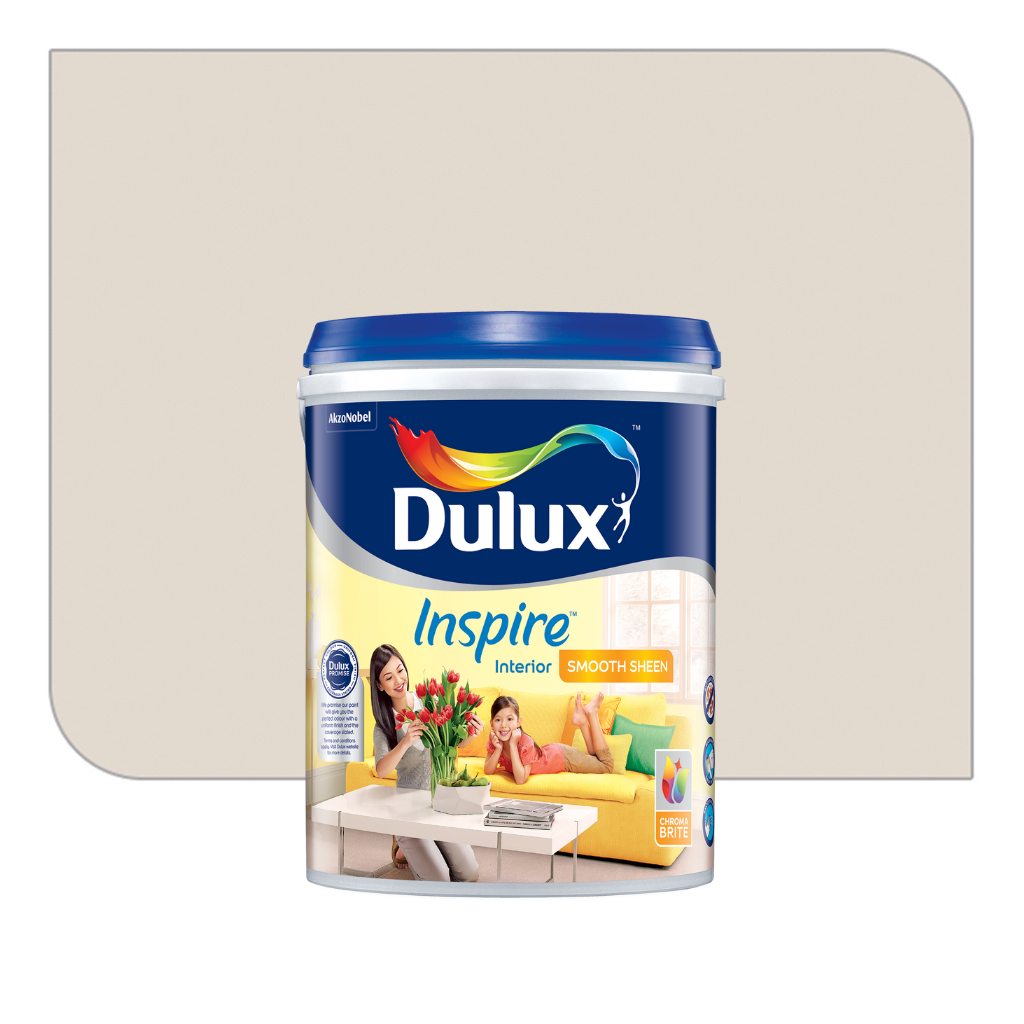 Dulux Inspire Interior Smooth Interior Wall Paint - Warm Neutral ...
