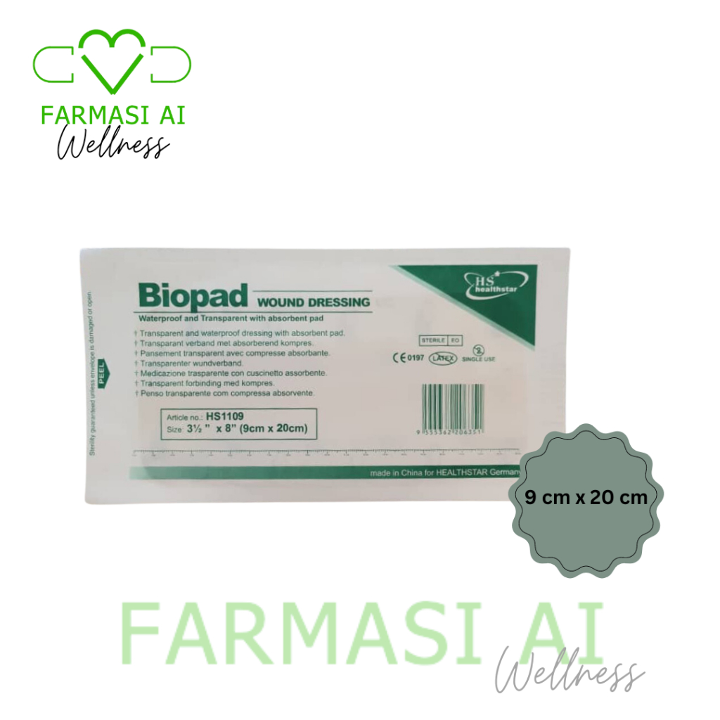 Biopad Wound Dressing (1s/pack) | Shopee Malaysia