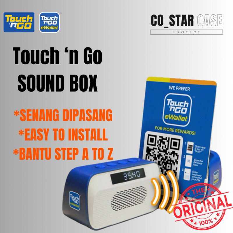 Ready Stock! Touch'n Go Ewallet Soundbox Mode Wifi Atau Sim Data Tng ...