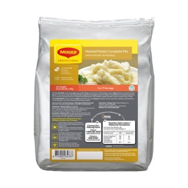 MAGGI MASHED POTATO COMPLETE MIX 2.5KG | Shopee Malaysia