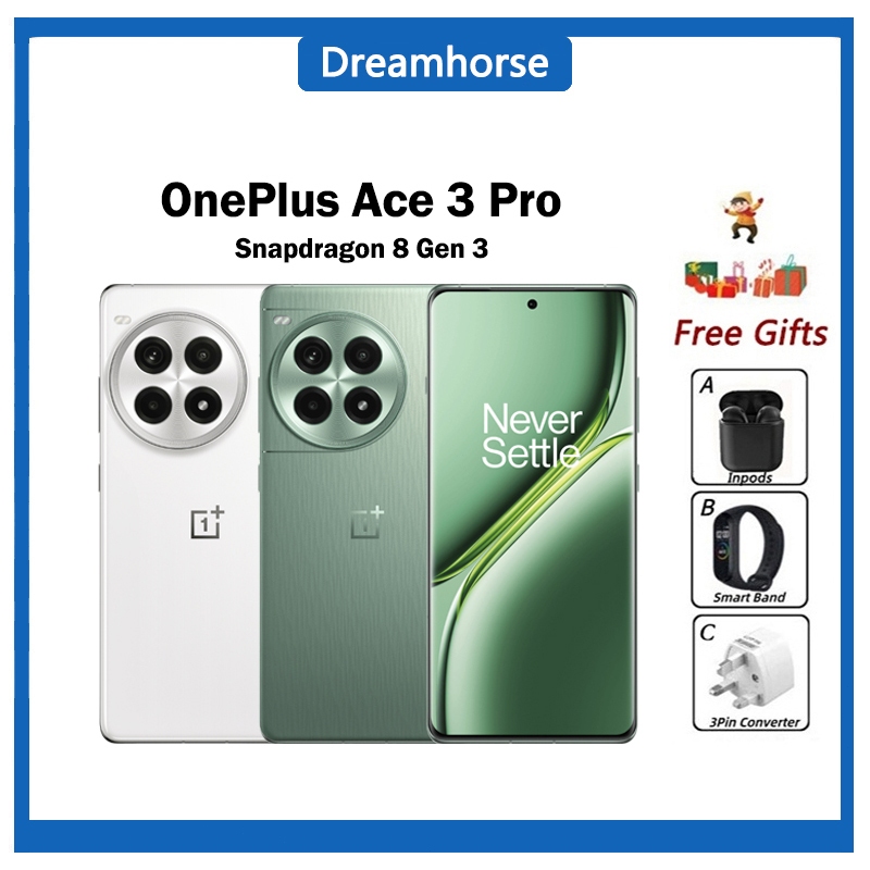 【Global version】OnePlus Ace 3 Pro Snapdragon 8 Gen 3 3D AMOLED 6100 mAh ...