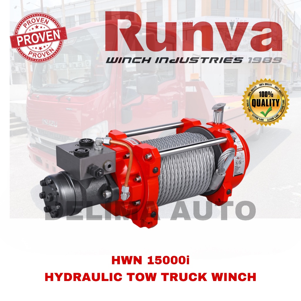 Australia Hydraulic Winch Runva HWN 15000I | Shopee Malaysia