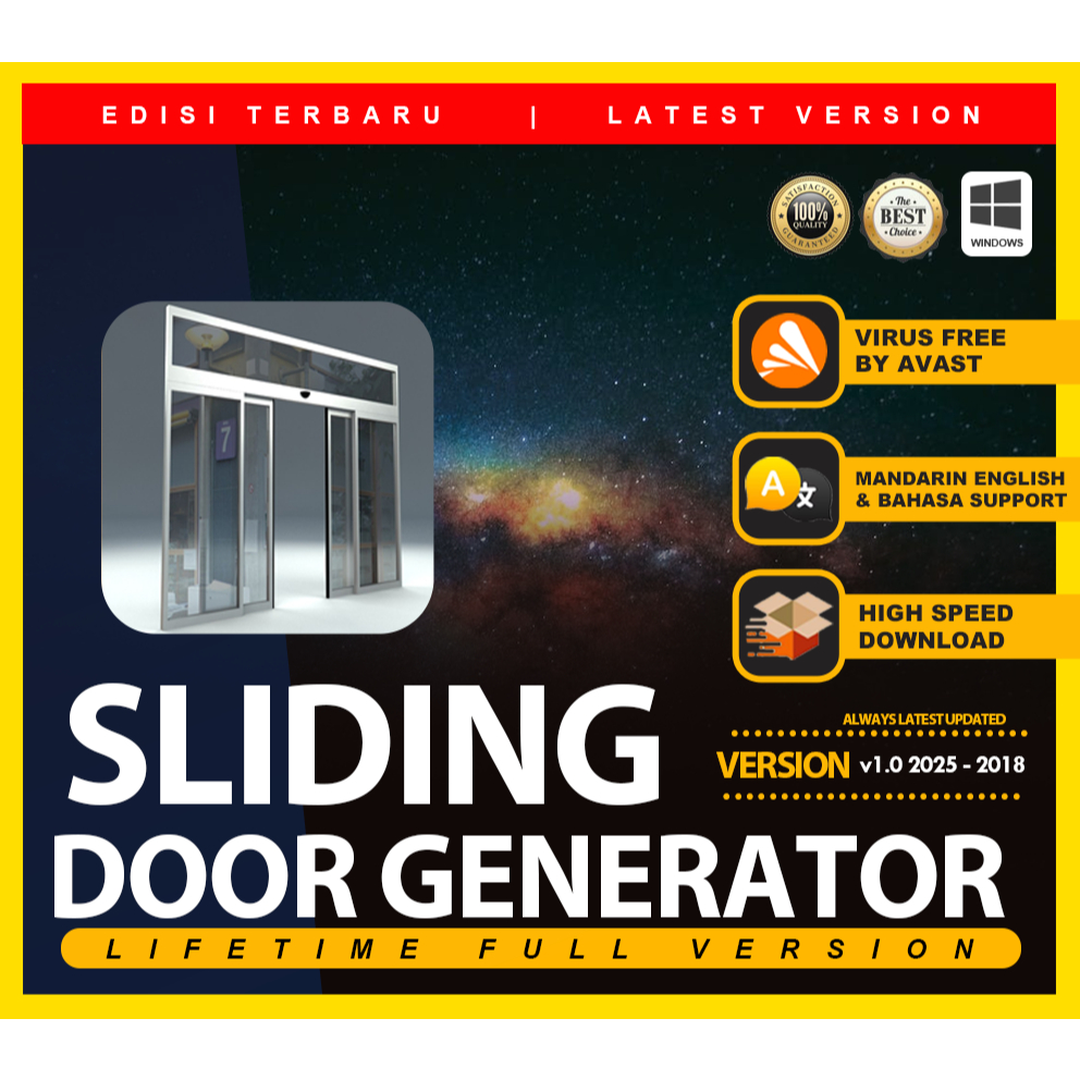 💻 SLIDING DOOR GENERATOR V1.0 2024 💻 Windows | Full Version | Lifetime ...