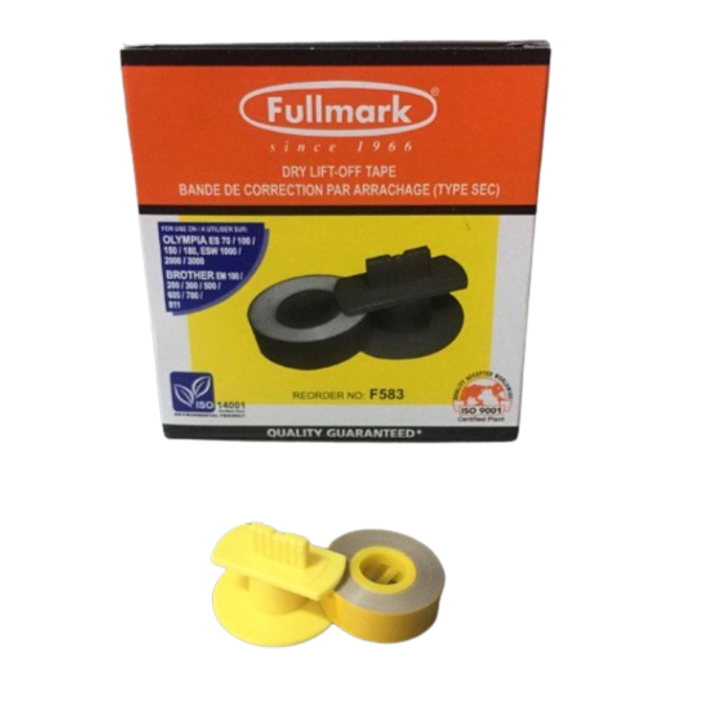 Fullmark F583 Olympia/Brother/Nakajima typewritter Dry Lift-off Tape | Shopee Malaysia