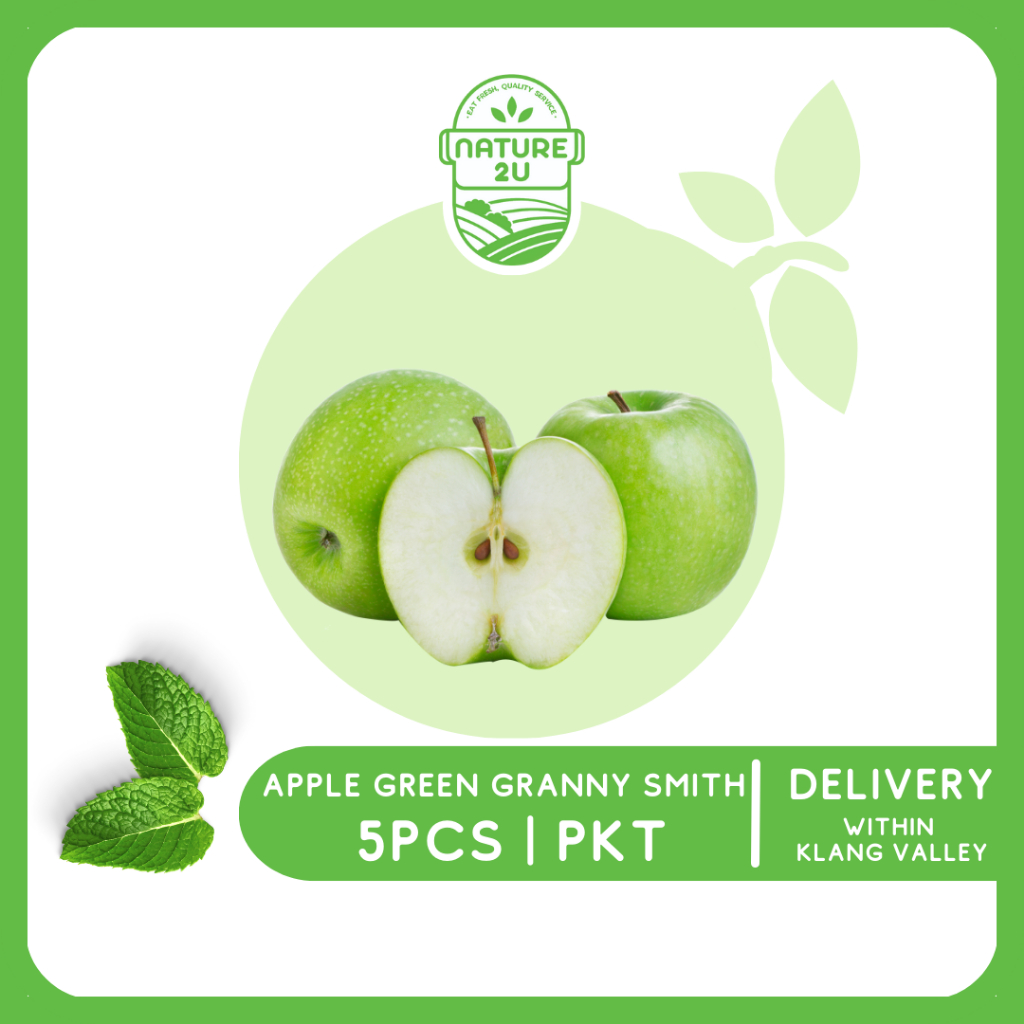 Nature2U Fresh Fruit - Apple Green Granny Smith / Epal Hijau / 青苹果 ...