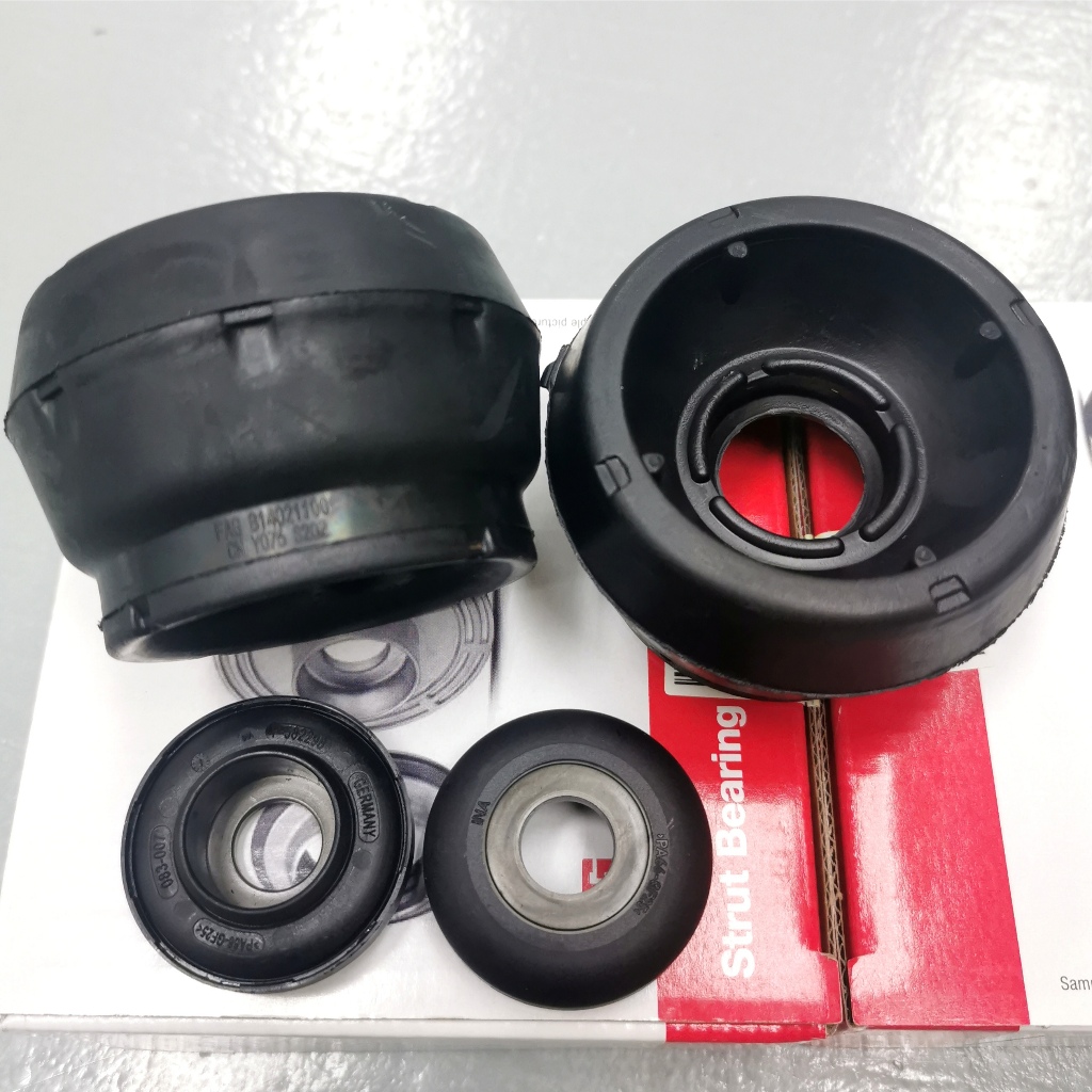 FRONT SHOCK ABSORBER MOUNTING AND BEARING SET OF 2 PIECES - AUDI A1 ...