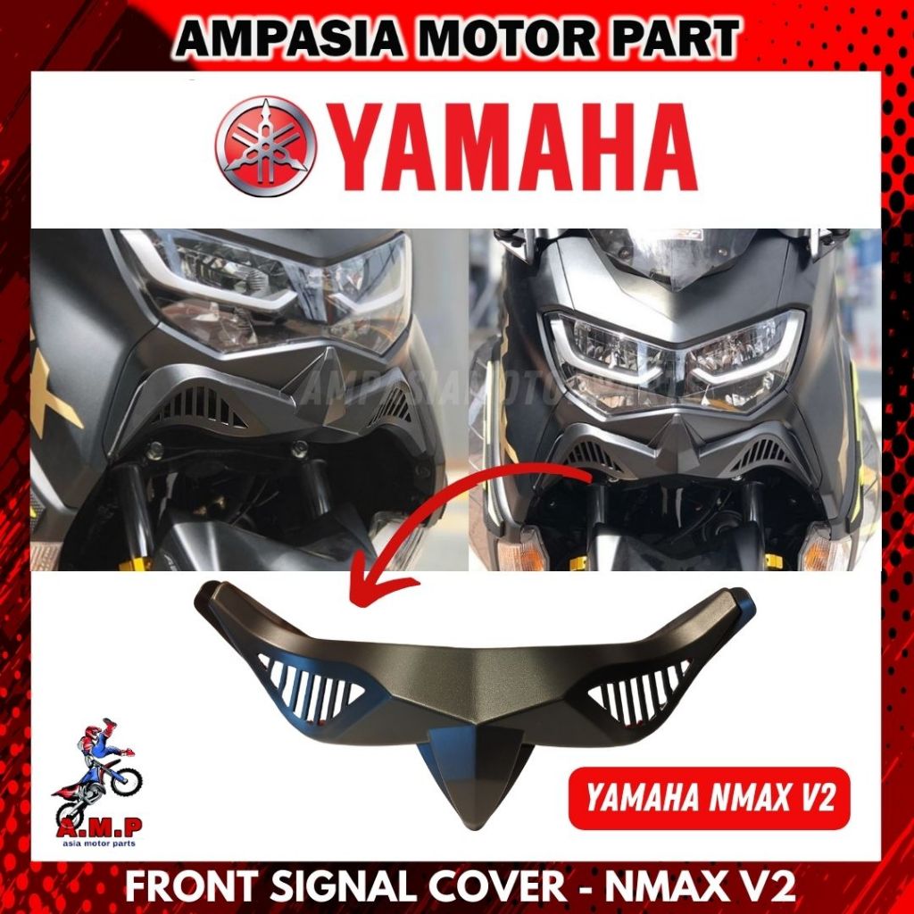 Front Signal Cover Nmax155 v2 / Yamaha Nmax v2 Front Cover / NMAX V2 ...
