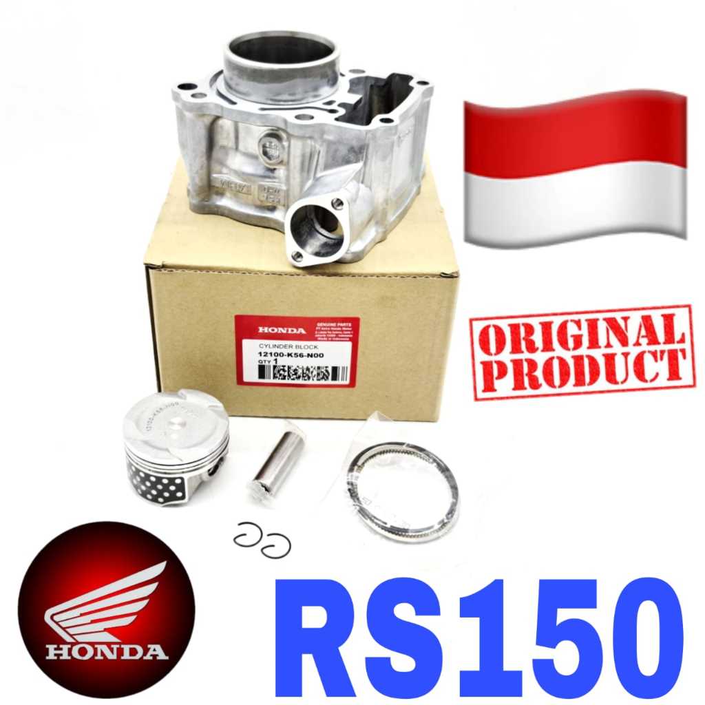 12100-K56-N00 HONDA RS150 RSX150 CLASS Block Kit Set Cylinder Piston ...