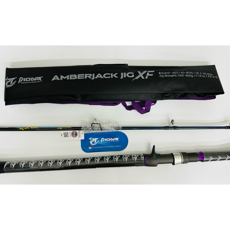 PIONEER AMBERJACK JIG XF POWER GRA JIG ROD ：BJC6‘0”-602（40-80LB ...