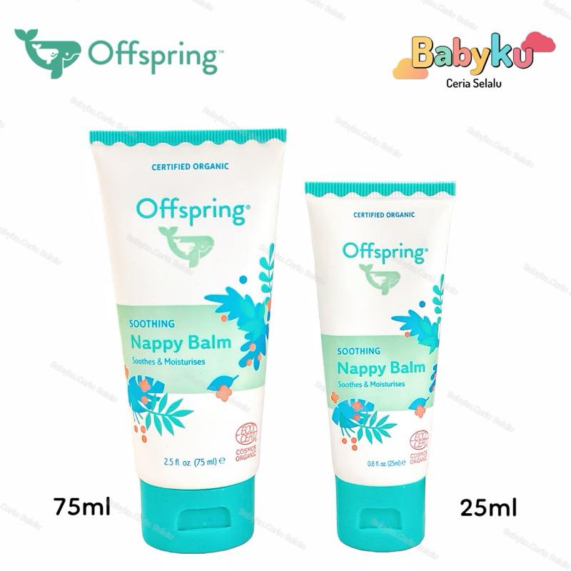 Offspring Baby Soothing Nappy Balm (25ml | 75ml) | Shopee Malaysia