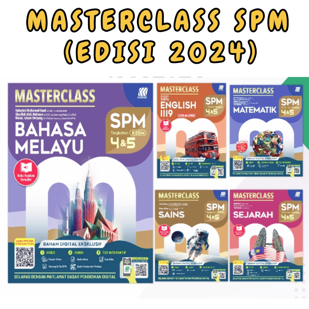 (ESA)MASTERCLASS SPM (EDISI 2024) | Shopee Malaysia